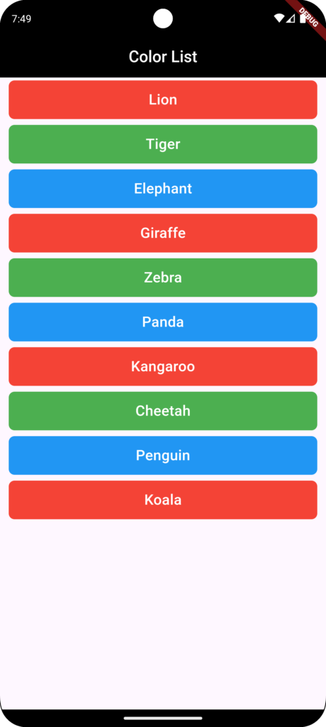 Create a Color-Cycling ListView in Flutter - The Flutter Dev Create a Color-Cycling ListView in Flutter - The Flutter Dev